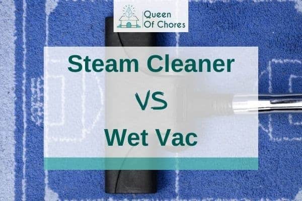 Steam Cleaner vs Wet Vac - Which One Is Better? | Queen of Chores