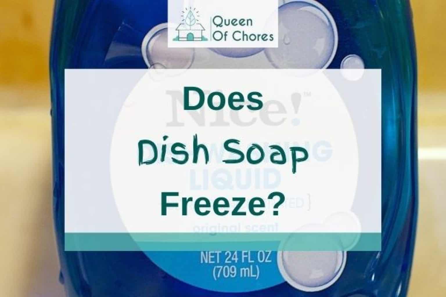 Can Laundry Detergent Freeze? (Solved!) | Queen of Chores